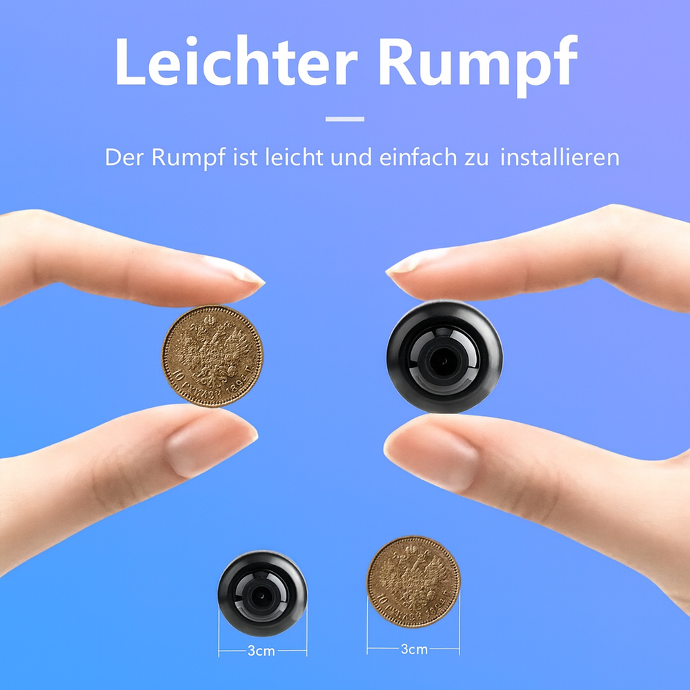 Mini Bewakingscamera | WLAN Toegang op Afstand | Nachtzicht & Beweging